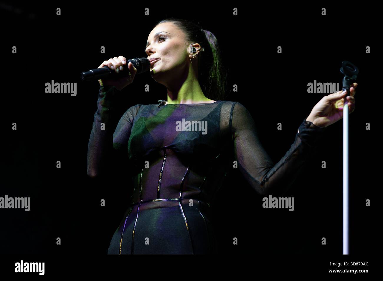 Singer Lorena Gomez performs during the live presentation of her EP ...