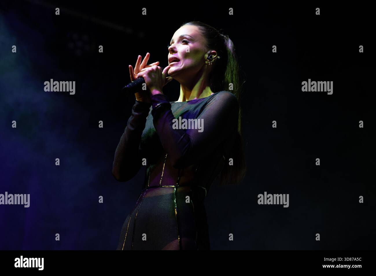 Singer Lorena Gomez performs during the live presentation of her EP ...