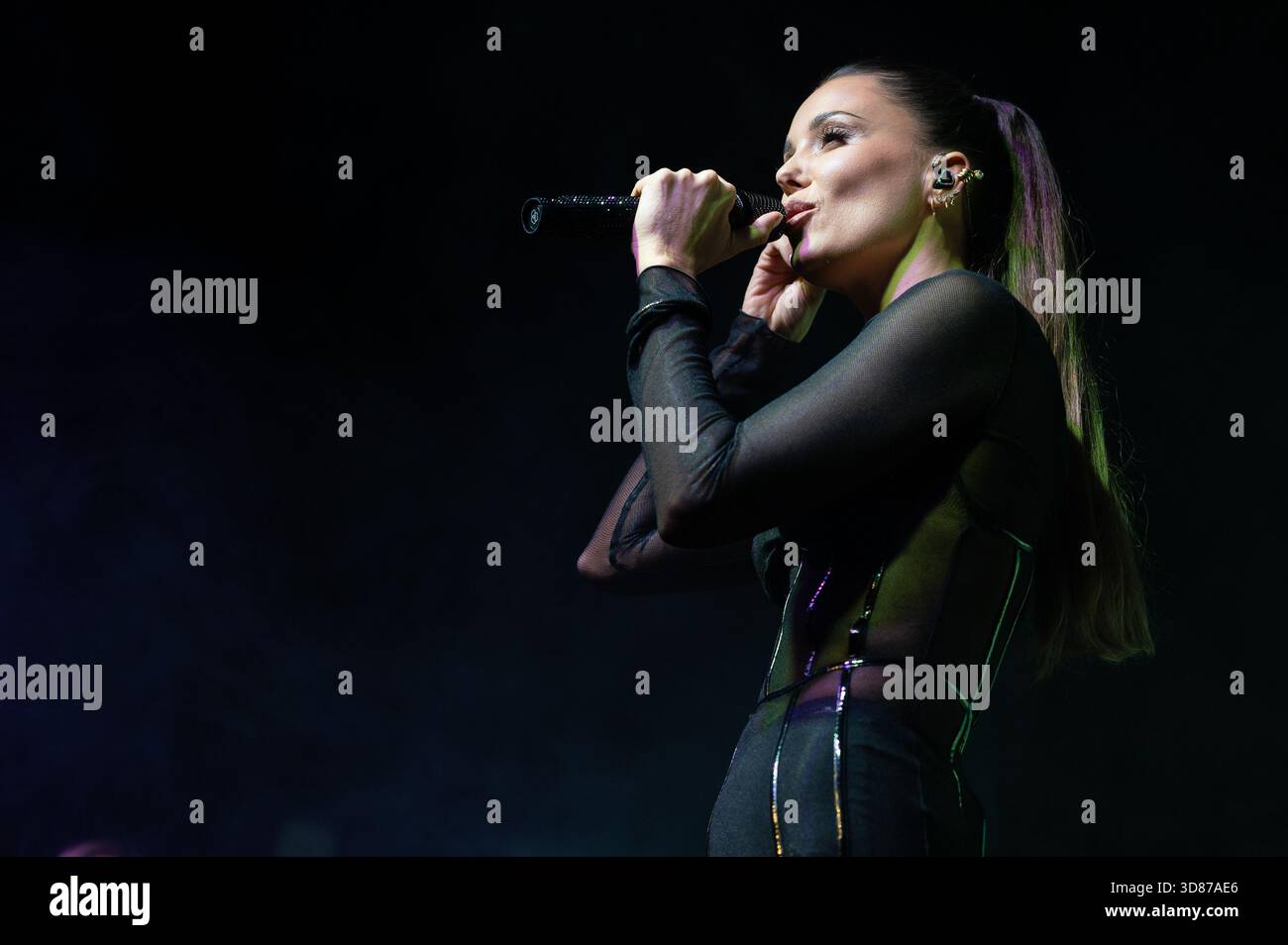Singer Lorena Gomez performs during the live presentation of her EP ...