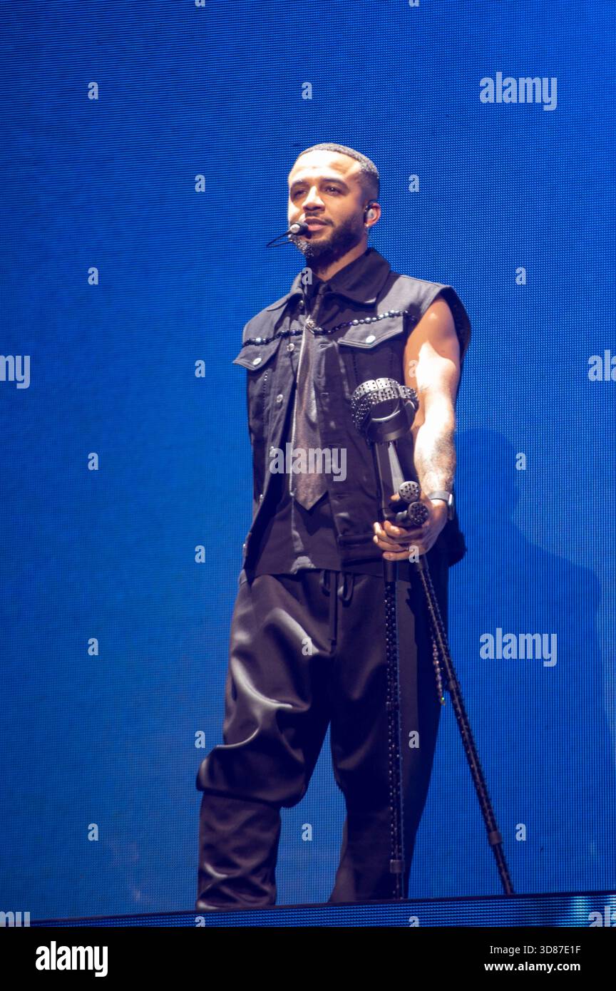 London, United Kingdom. 28h November 2025. JLS bring their 2025 Hits ...
