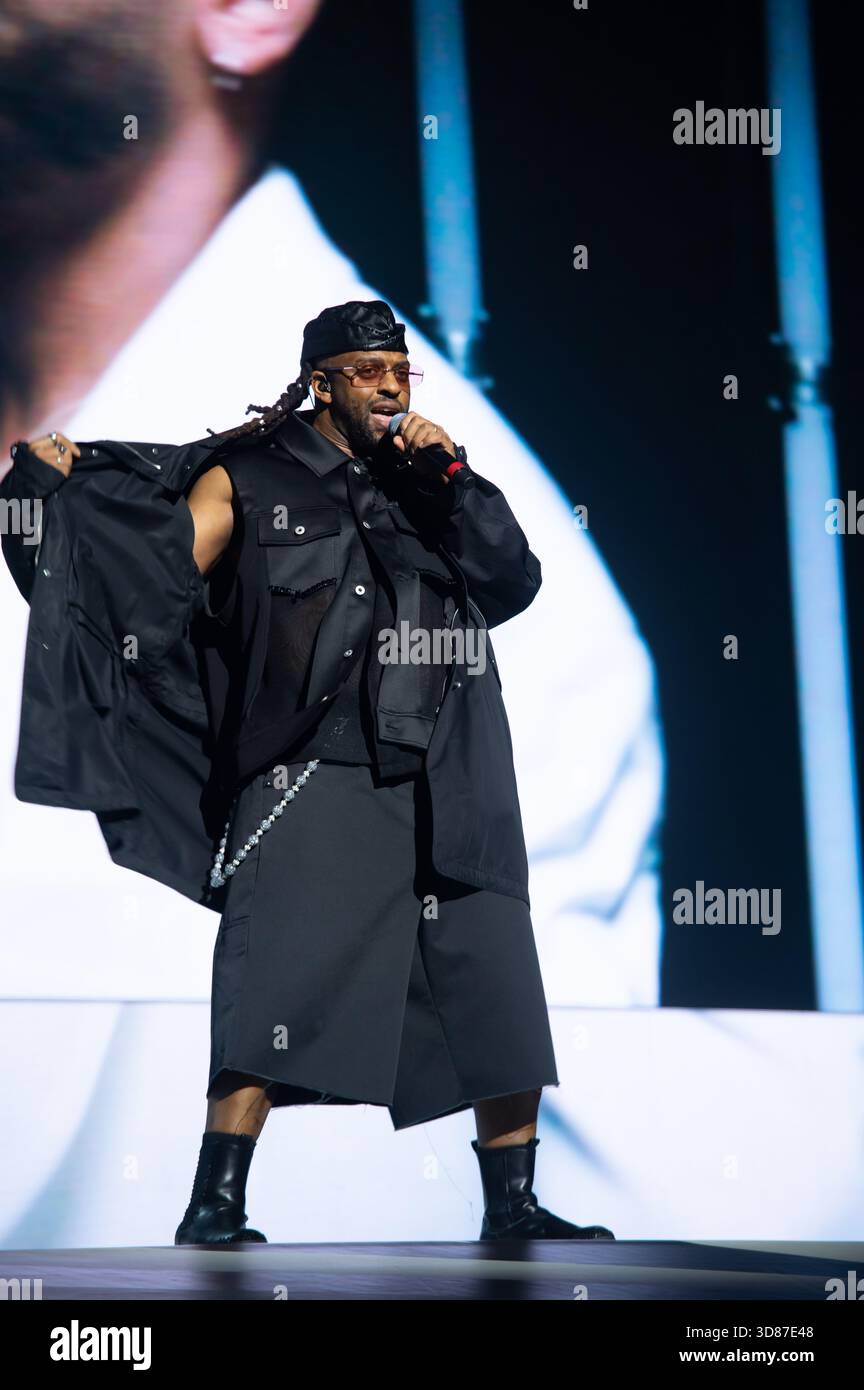 London, United Kingdom. 28h November 2025. JLS bring their 2025 Hits ...