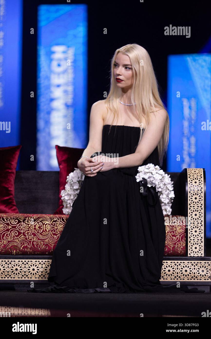 Jury Member, Anya Taylor-Joy attends the during the 22nd Marrakech ...