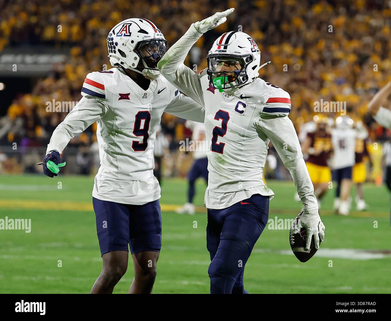 TEMPE, AZ - NOVEMBER 28: Arizona Wildcats defensive back Treydan Stukes ...