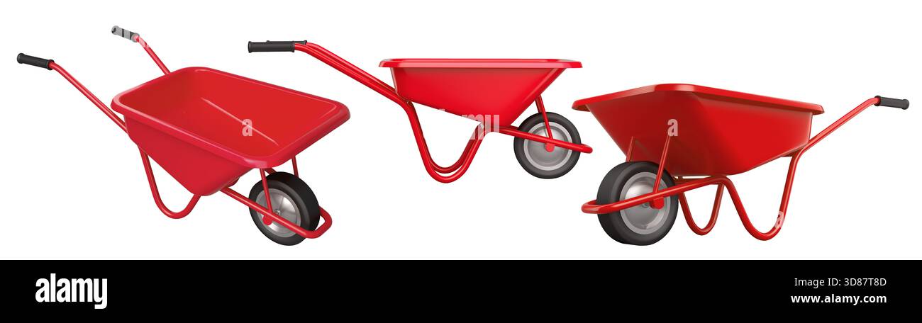 Garden hand tools pots Cut Out Stock Images & Pictures - Alamy