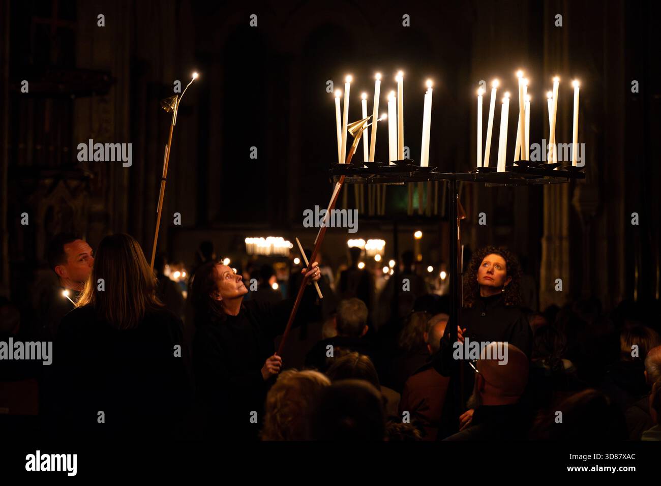 The advent procession hi-res stock photography and images - Alamy