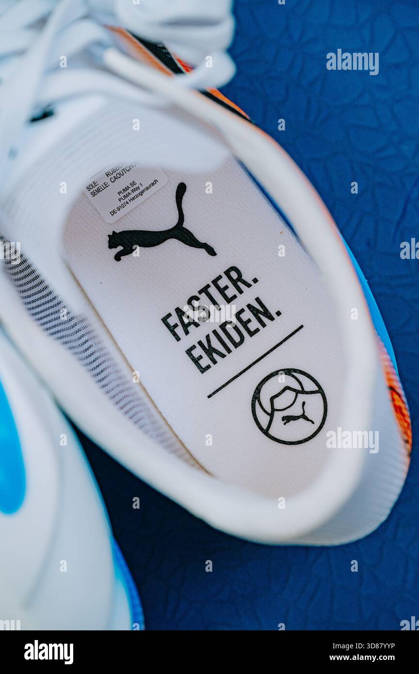 BERLIN, GERMANY, 29. NOVEMBER, 2025: Puma Fast-R Nitro Elite 3 Ekiden ...
