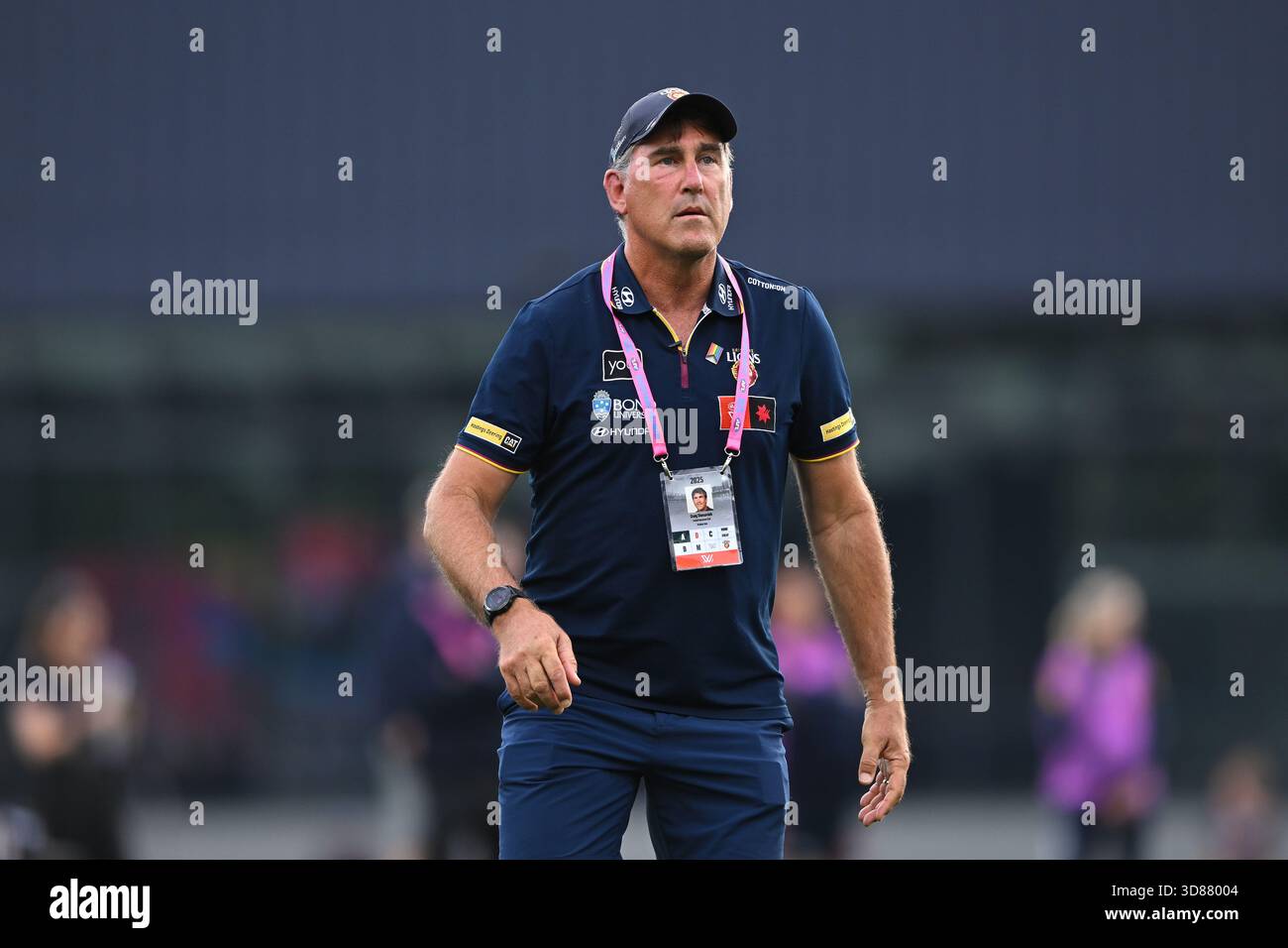 Brisbane Lions head coach Craig Starcevich during the AFLW Grand Final ...