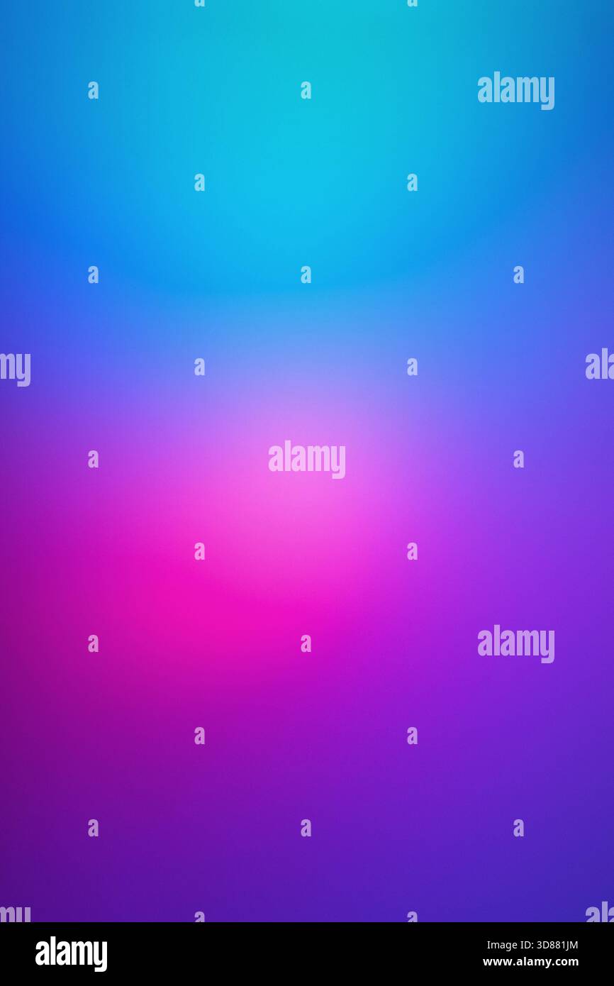 A gradient of blue and purple colors, with a pinkish hue in the center ...