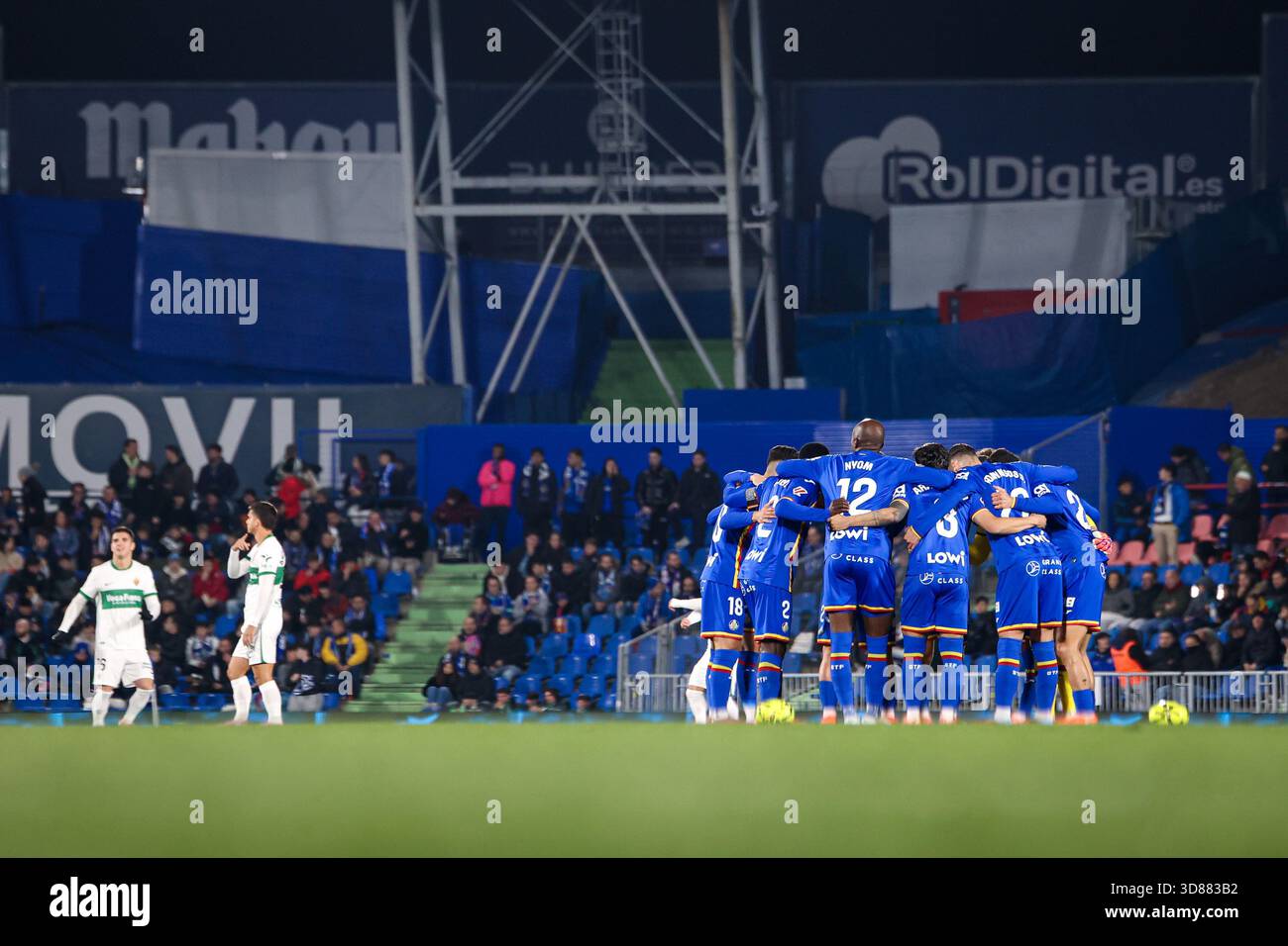 GETAFE, MA - 28.11.2025: GETAFE X ELCHE - The Getafe team during the ...