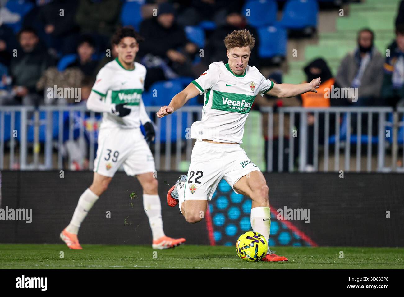 GETAFE, MA - 28.11.2025: GETAFE X ELCHE - David Affengruber in action ...