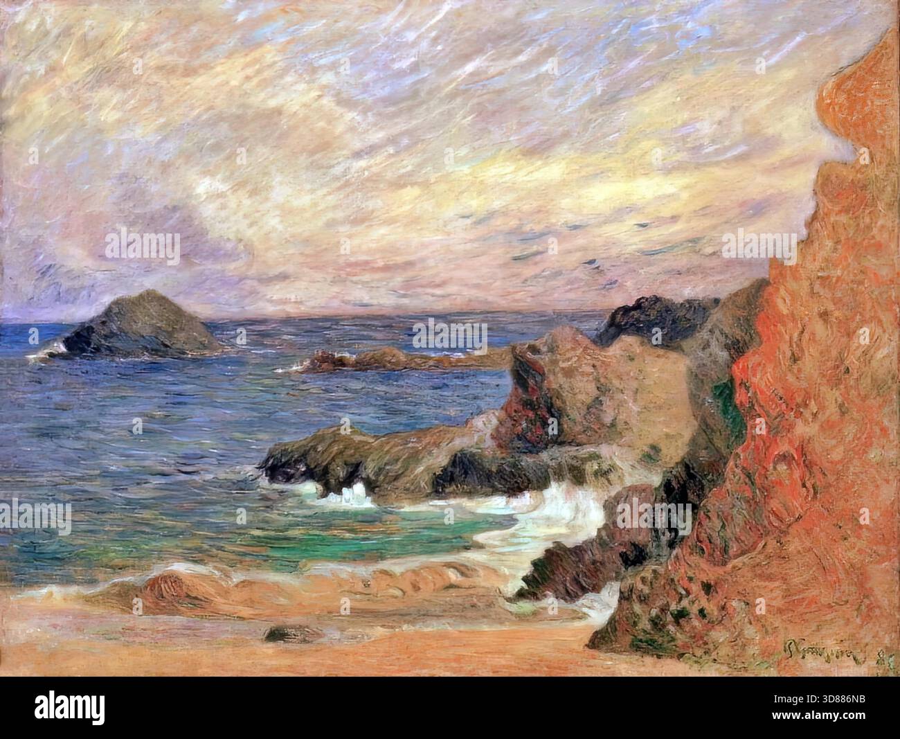 Sea and fields Stock Vector Images - Alamy