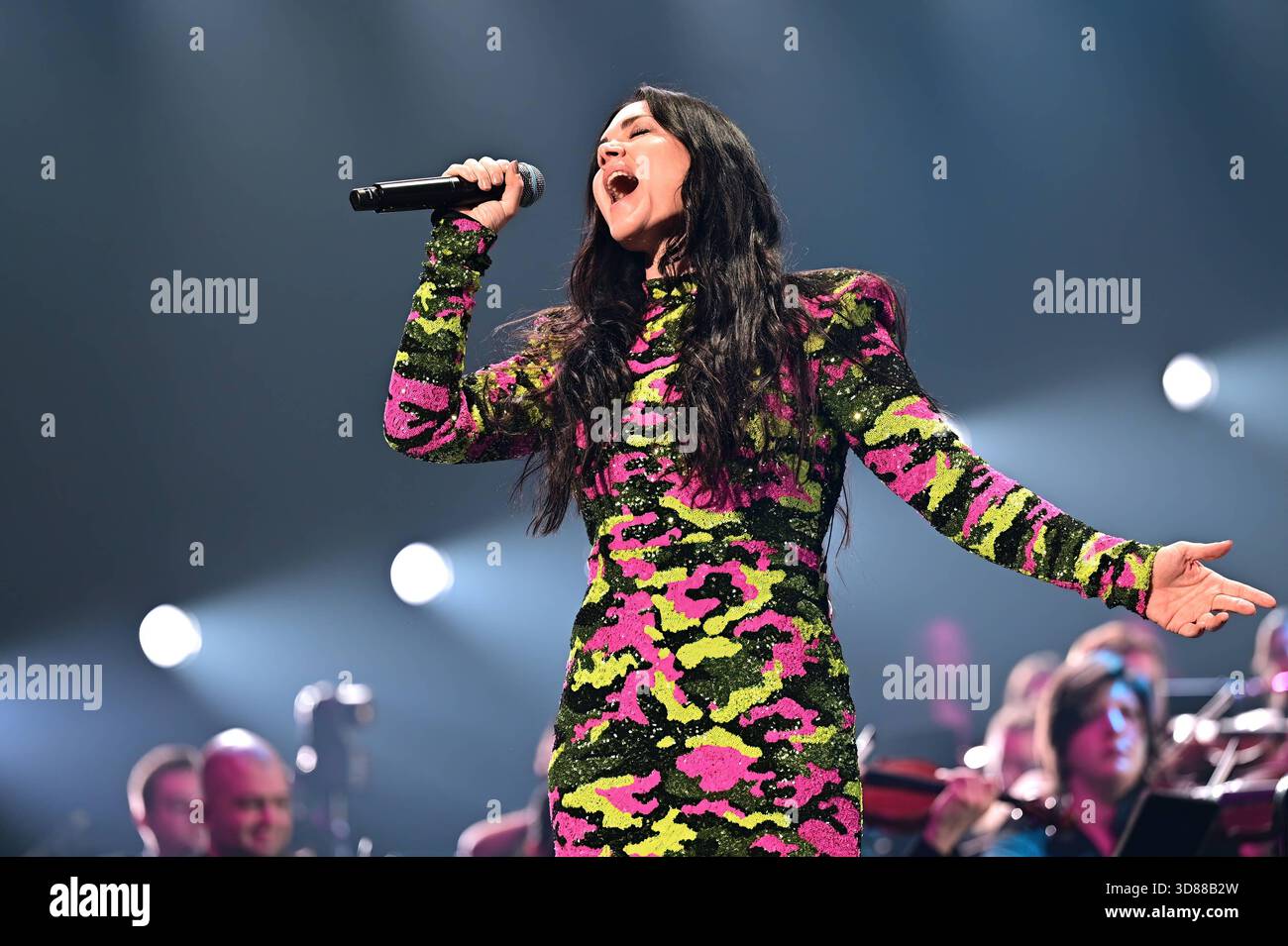 Night of the Proms 2025. Sängerin Vanessa Amorosi während eines ...