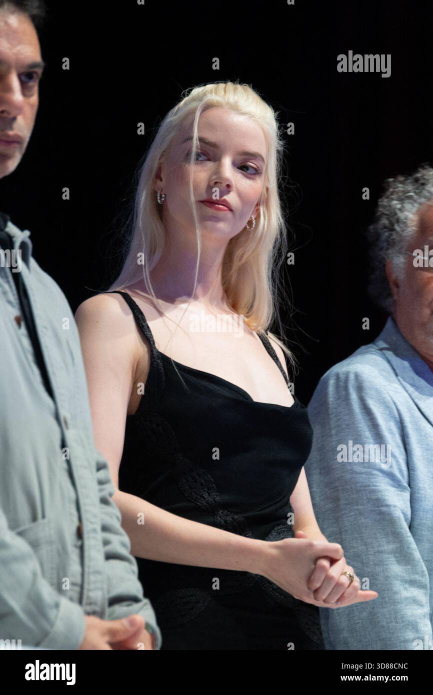 Anya Taylor-Joy attends the Jury Press Junket during the 22nd Marrakech ...