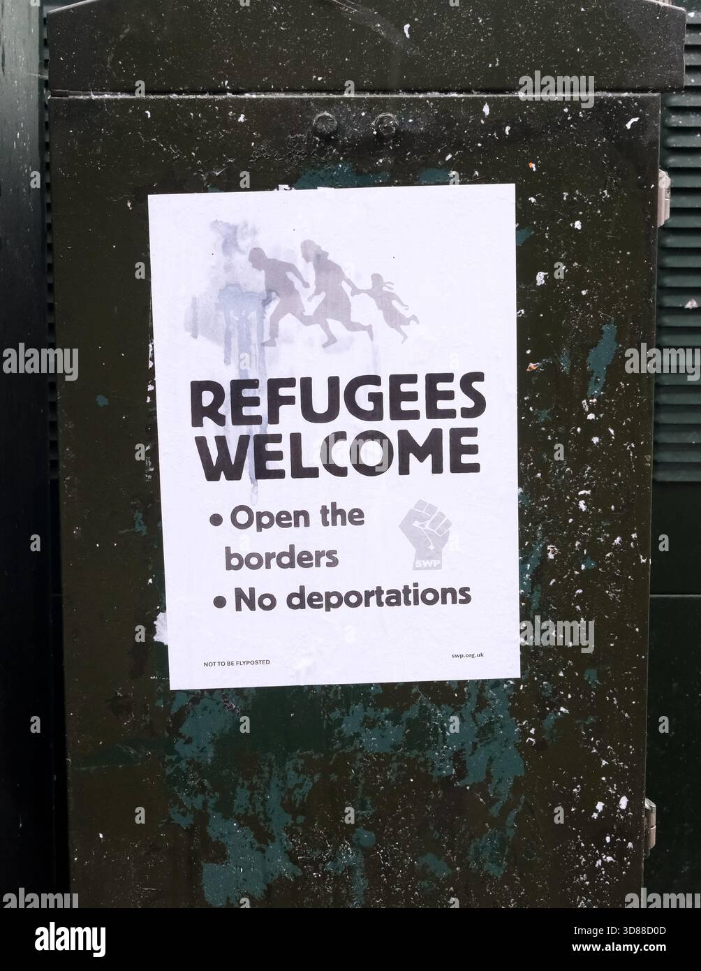 North London, UK. 29th Nov 2025. Migrant crisis: Refugees Welcome ...
