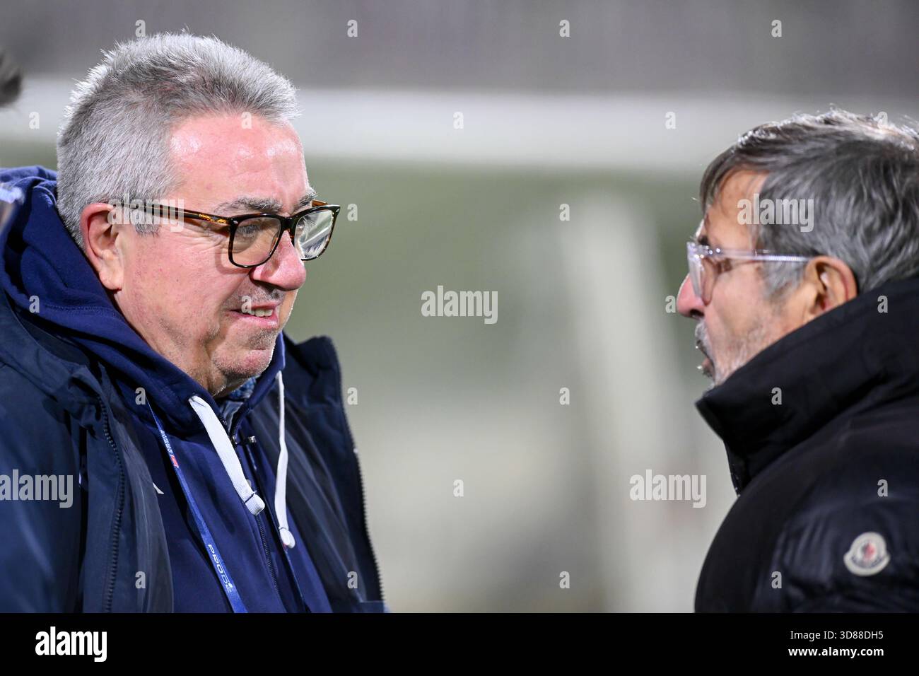 Christian Millette of Aurillac and Didier Pitcho of Soyaux Charentes ...