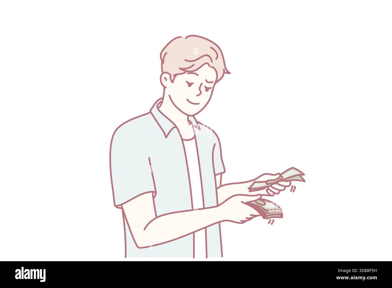 young male technician typing patient records during data entry, focused ...