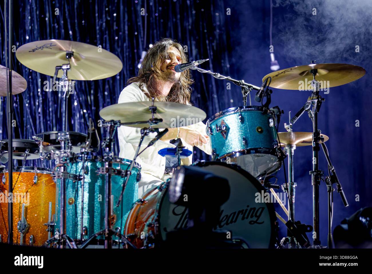 November 28, 2025, Manchester, United Kingdom: JOEL AMEY â€“ drums ...