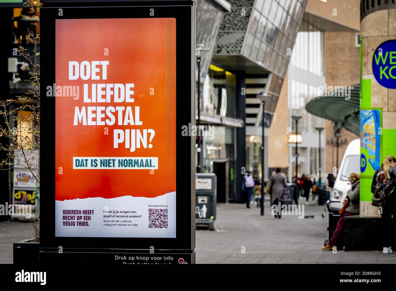 ROTTERDAM - Safe at Home campaign .ANP /HOLLANDSE HOOGTE /ROBIN UTRECHT ...