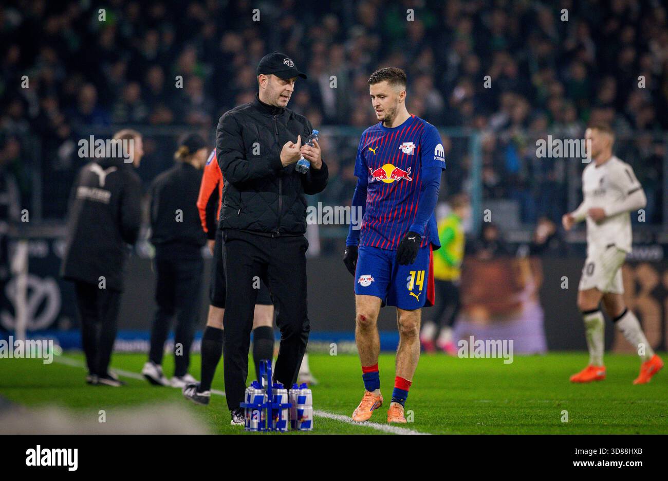 Mönchengladbach, Germany. 28th Nov 2025. Trainer Eugen Polanski (BMG ...