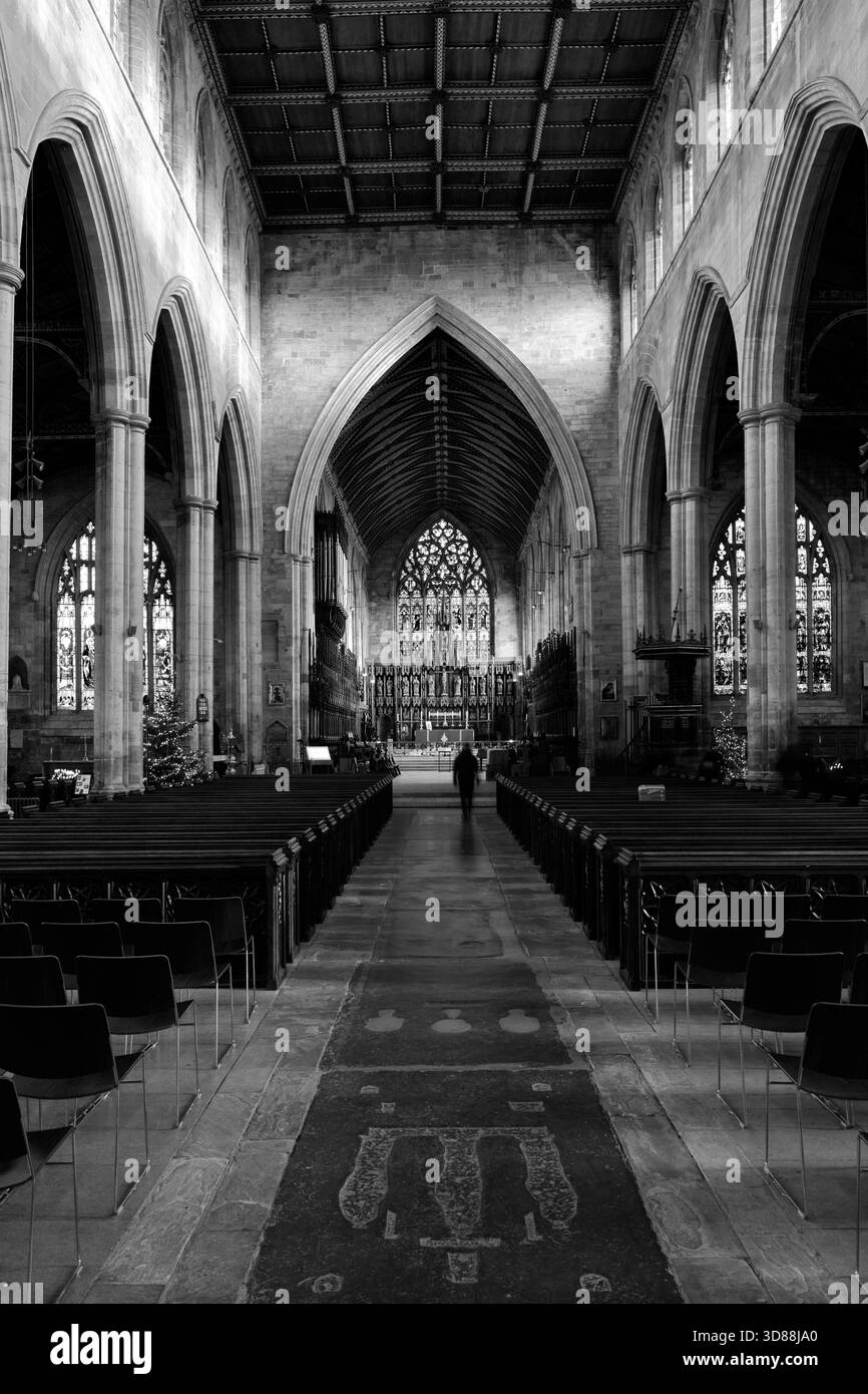 Chancel view Black and White Stock Photos & Images - Alamy