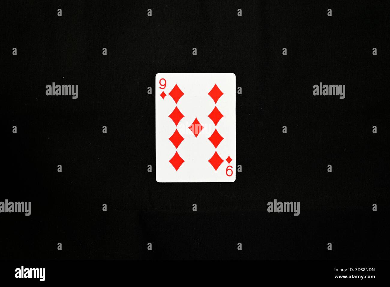 Full Set of Poker Cards - Nine of Diamonds Stock Photo - Alamy