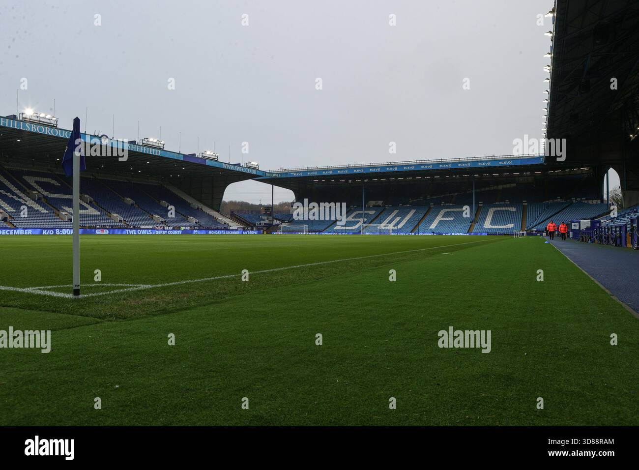 A general view of Hillsborough ahead of the Sky Bet Championship match ...