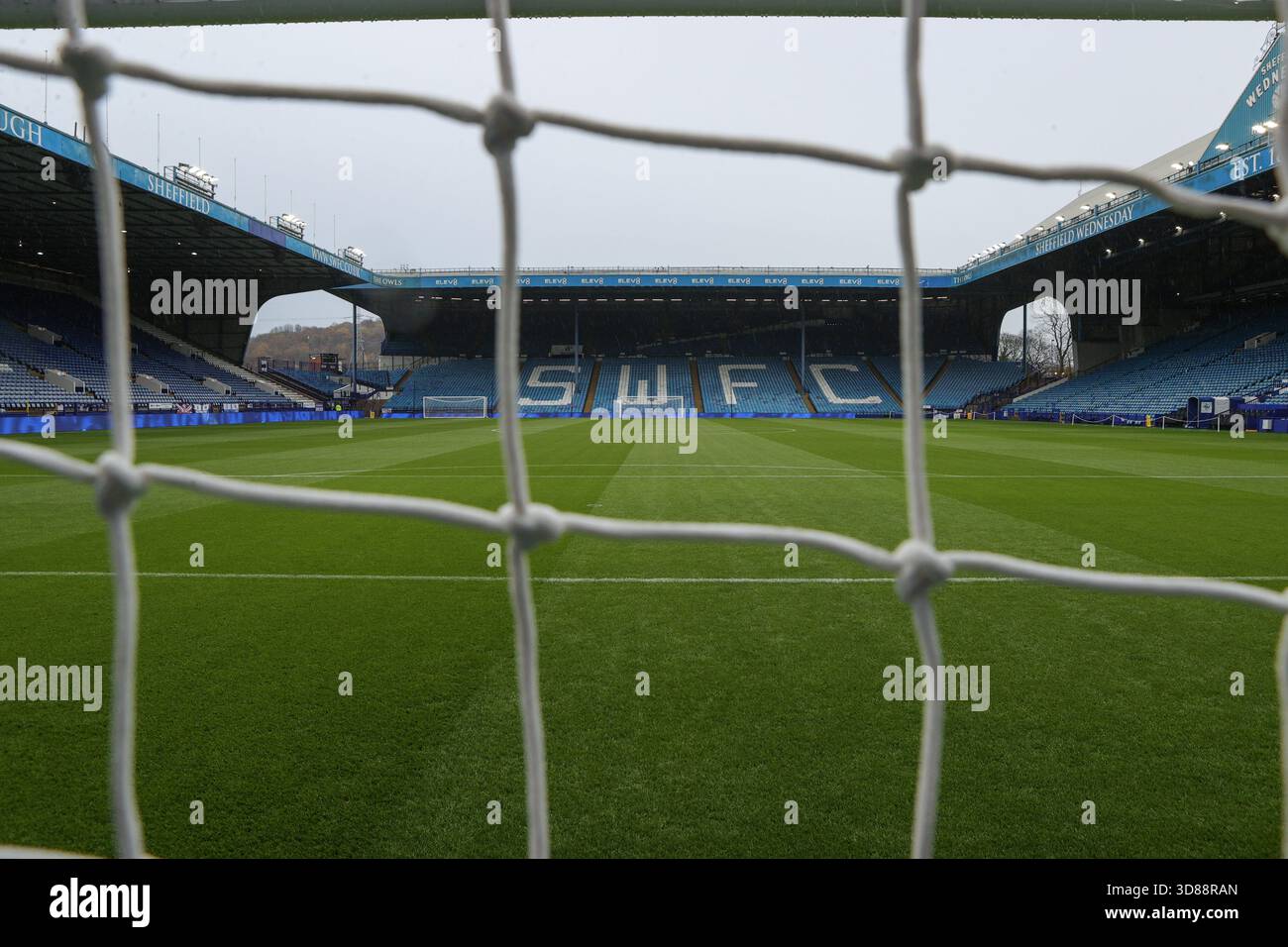 A general view of Hillsborough ahead of the Sky Bet Championship match ...