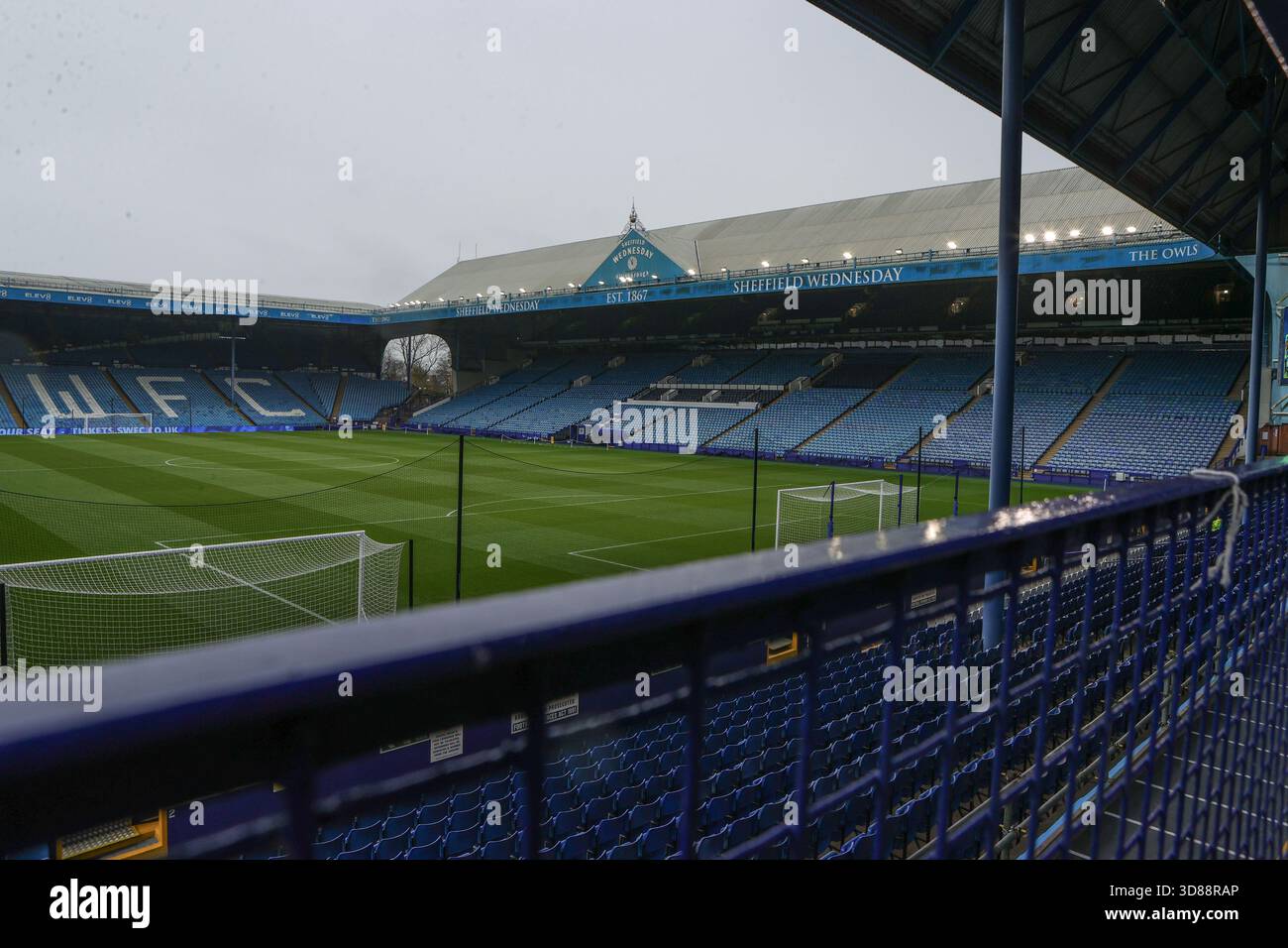 A general view of Hillsborough ahead of the Sky Bet Championship match ...