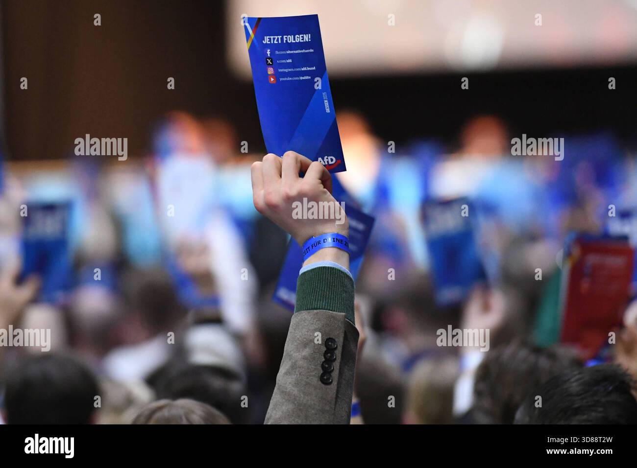 Gründung der AfD-Jugendorganisation am 29.11.2025 in den Hessenhallen in Gießen Delegierte ...