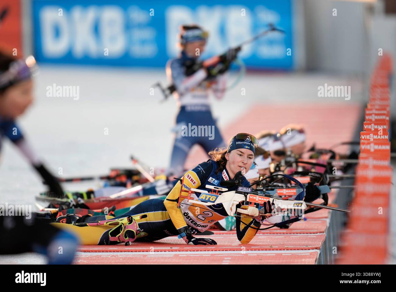 ÖSTERSUND, SWEDEN 20251129Sweden's Ella Halvarsson in the women's relay ...