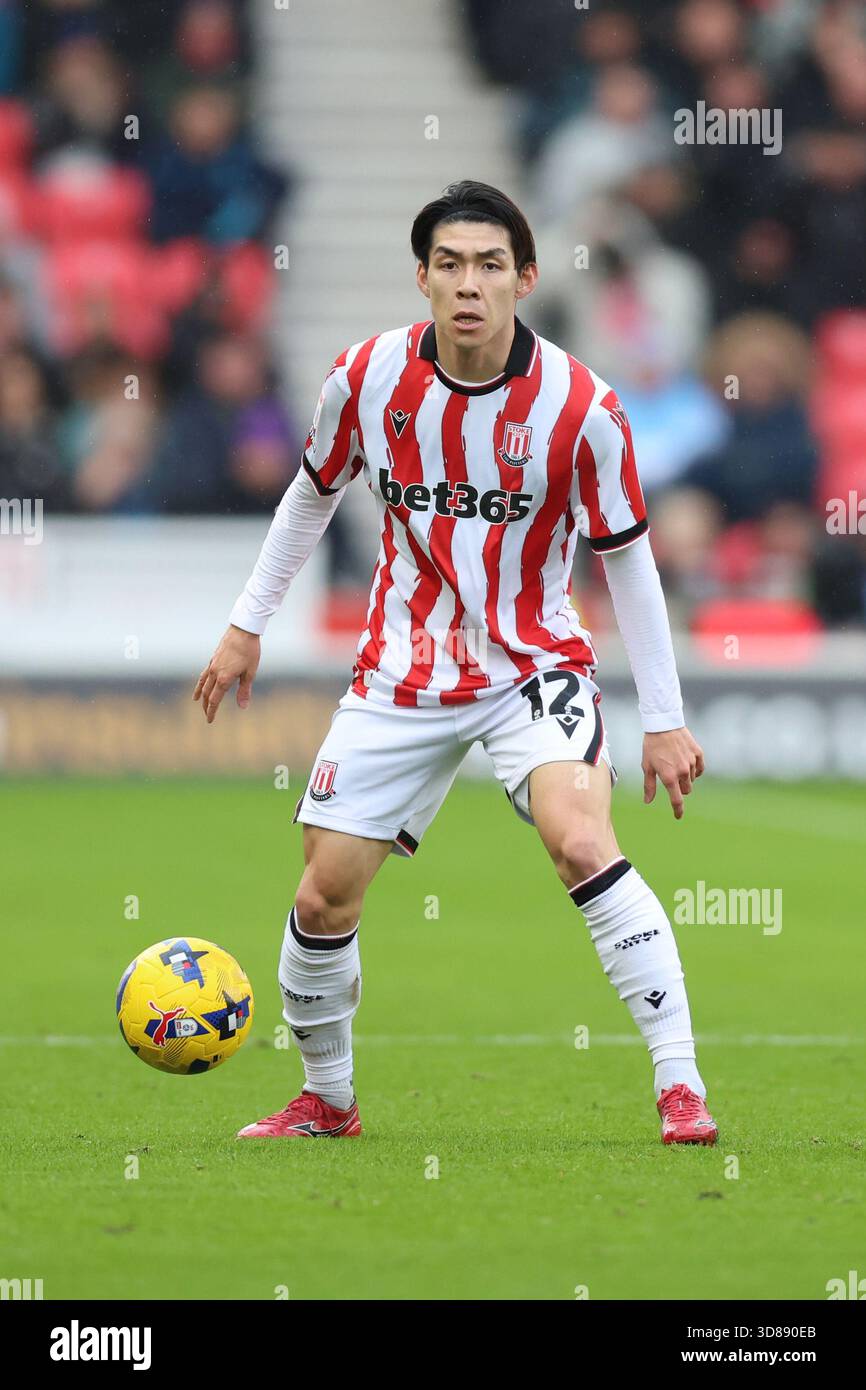 Stoke City's Ben Gibson during the Sky Bet Championship match at the ...