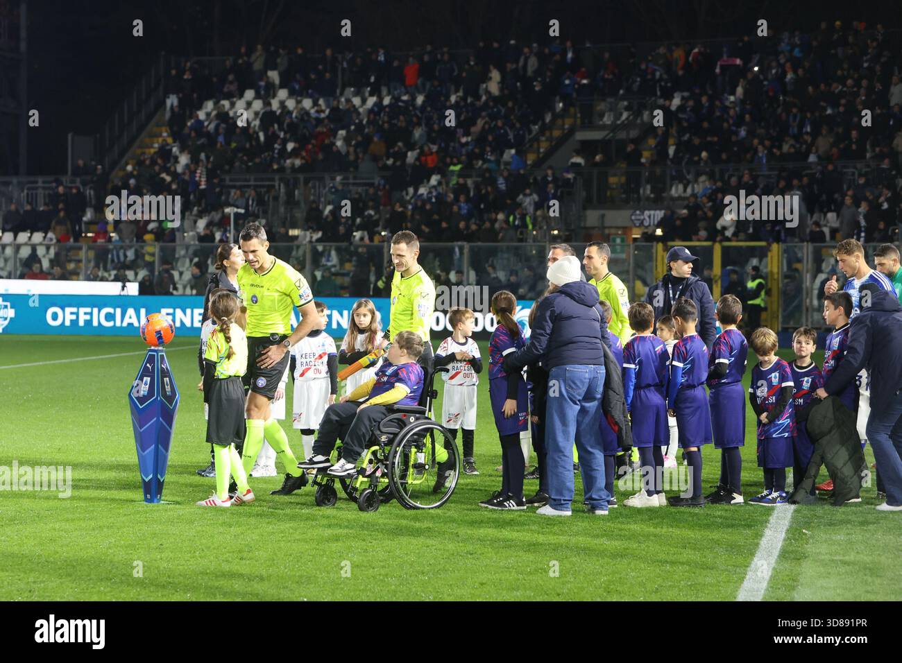 Como’s before the match during the Serie A soccer match between Como ...