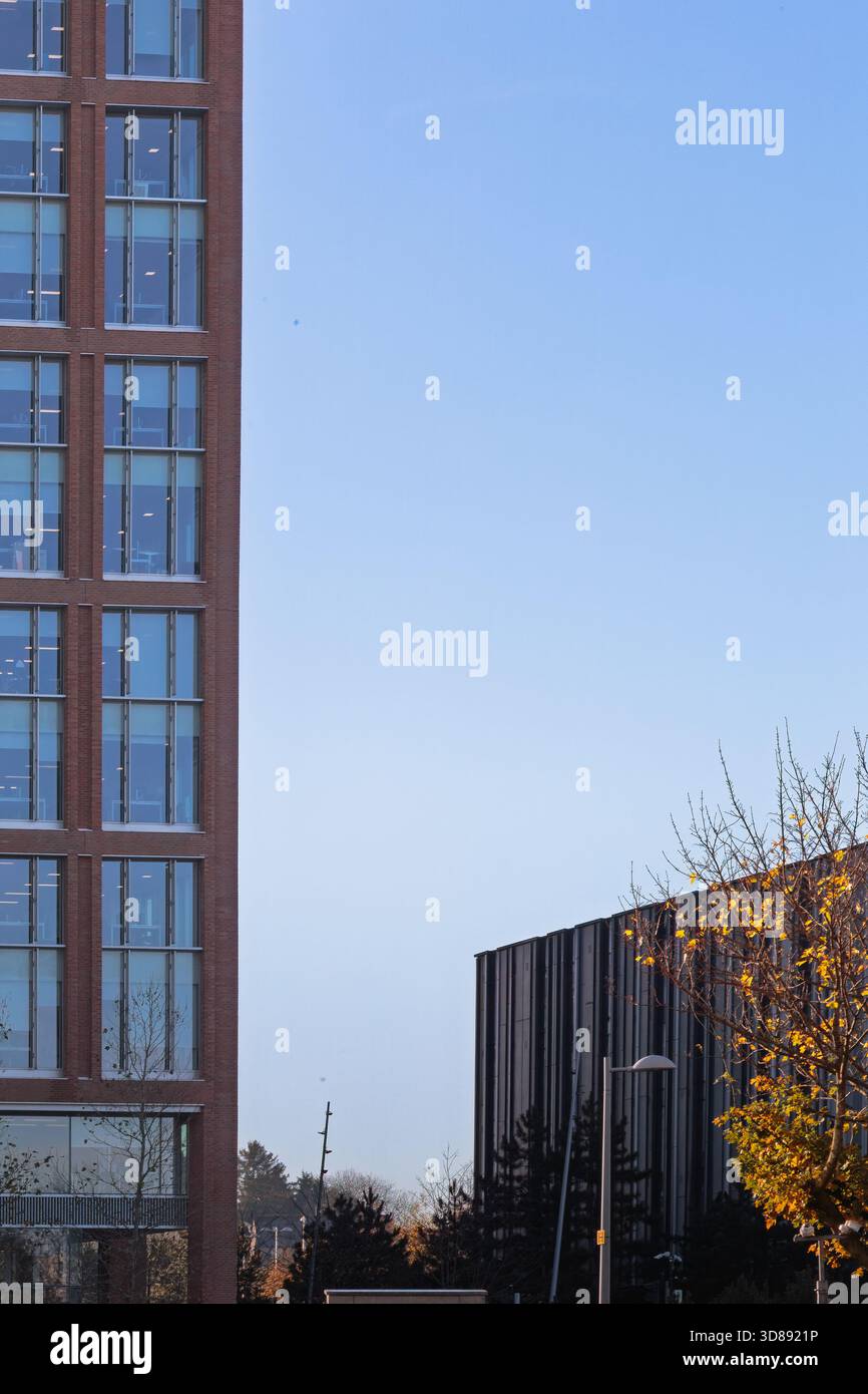 Coventry Skyline on a crisp autumnal day, Coventry West Midlands ...