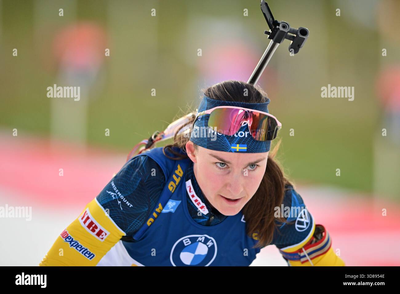 ÖSTERSUND, SWEDEN 20251129Sweden's Ella Halvarsson in the women's relay ...