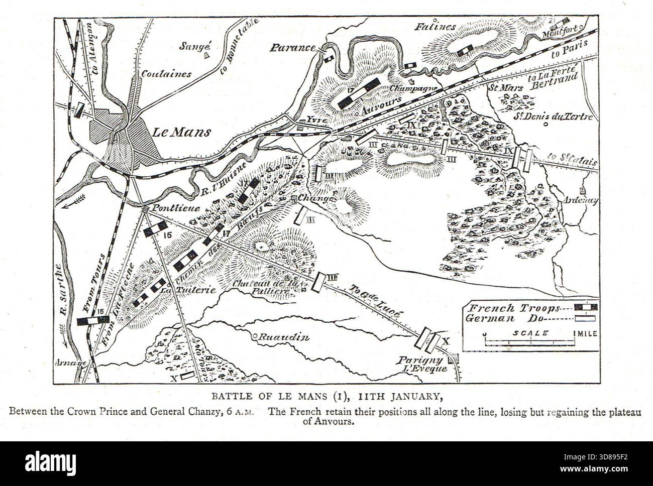 Franco prussian war alsace lorraine map hi-res stock photography and ...
