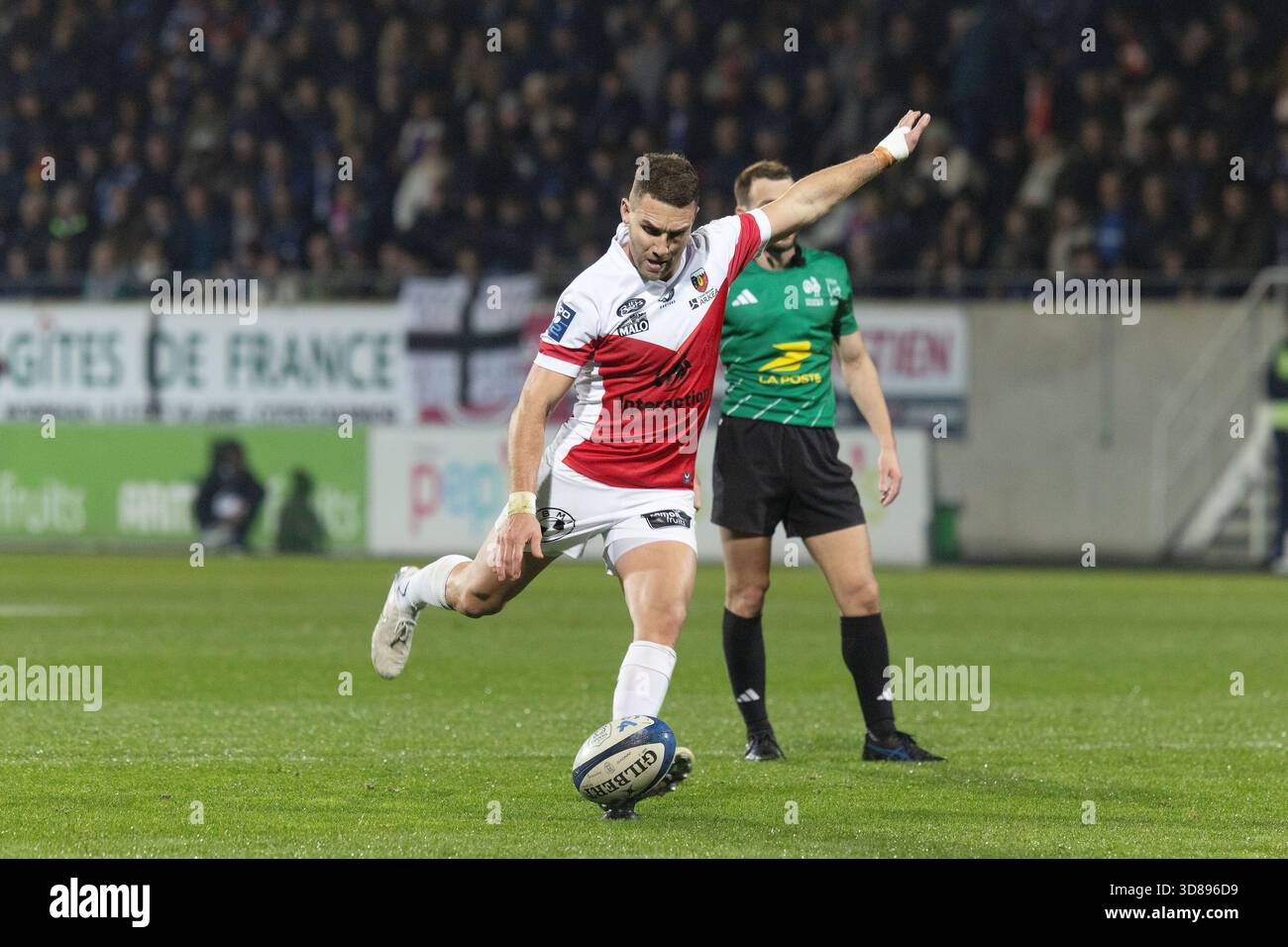 Maxime Lafage of Vannes during the French championship Pro D2 rugby ...