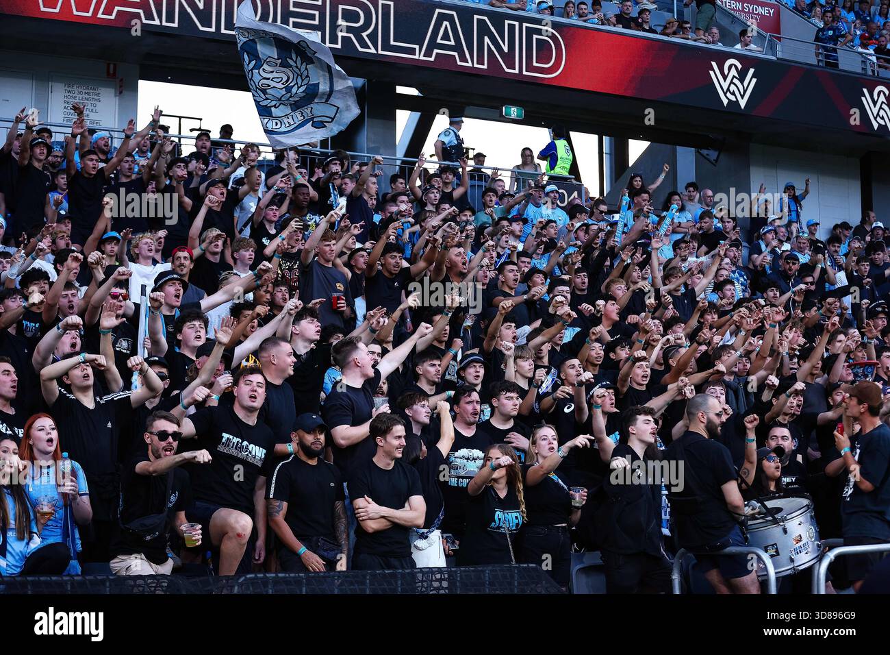 29th November 2025; CommBank Stadium, Sydney, New South Wales, Australia: A League Football ...