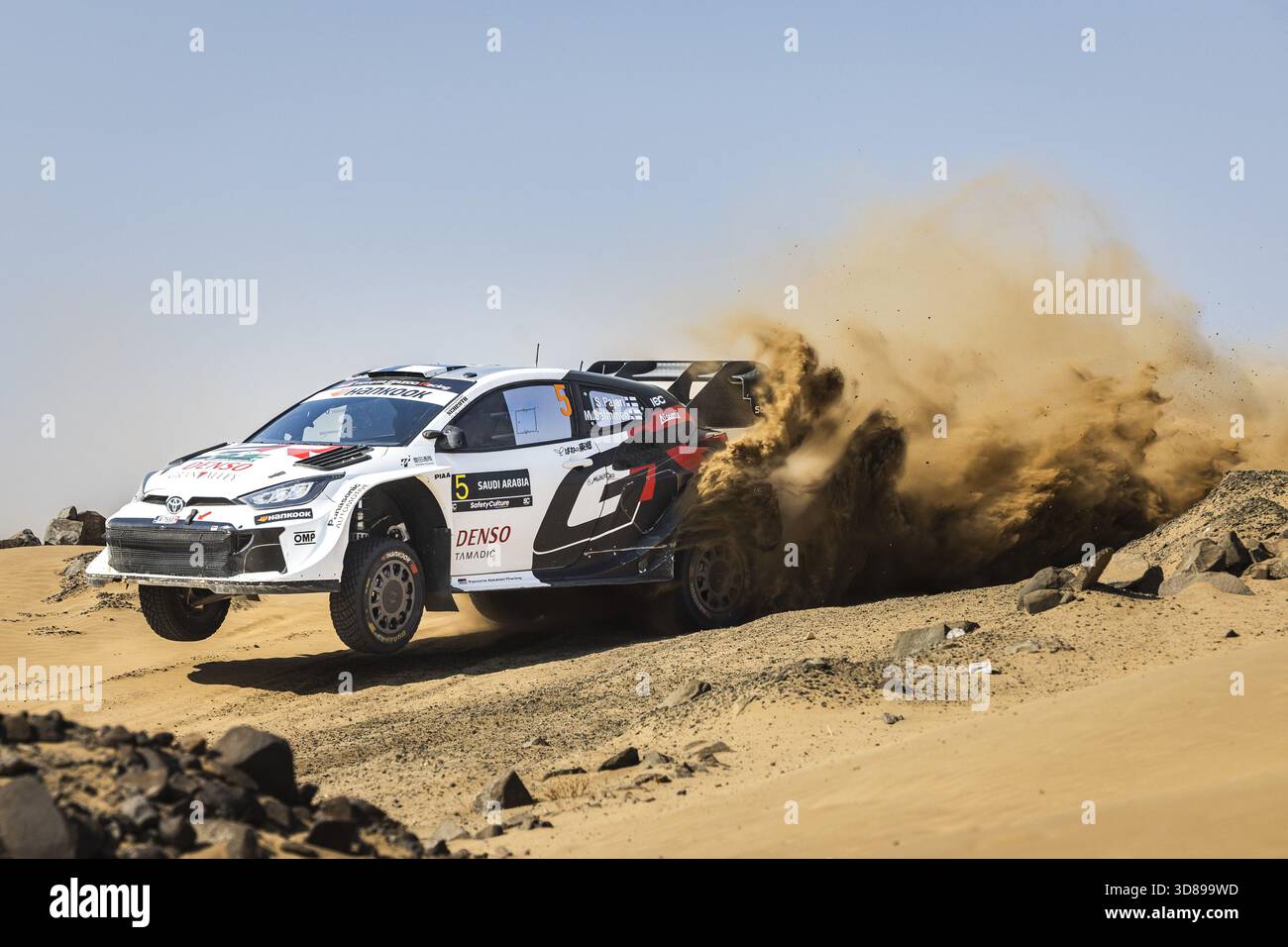 05 Sami PAJARI, Marko SALMINEN, Toyota GR Yaris Rally1, action during ...
