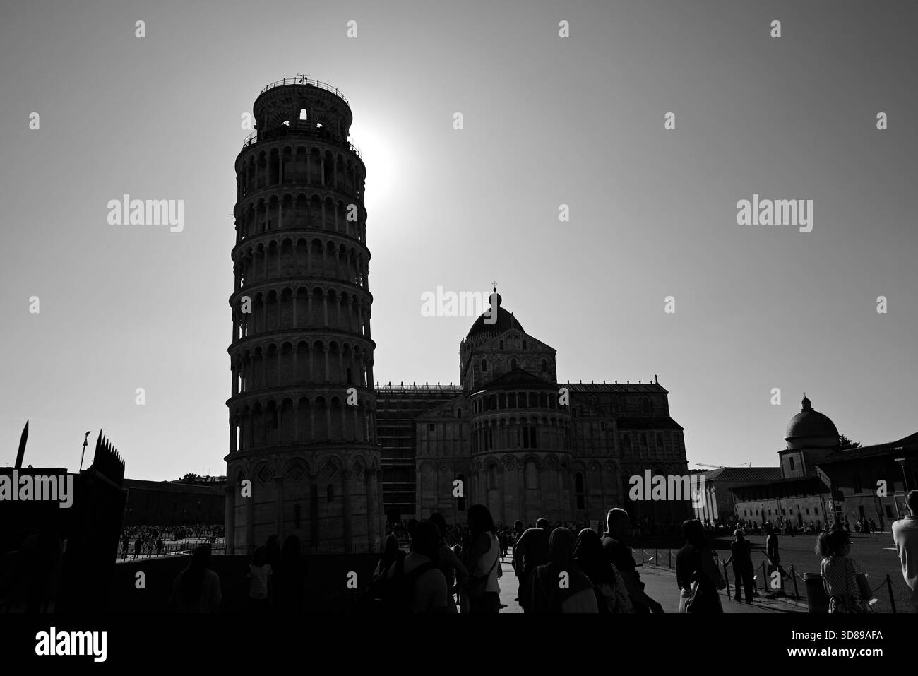 The leaning tower of Pisa Stock Photo - Alamy