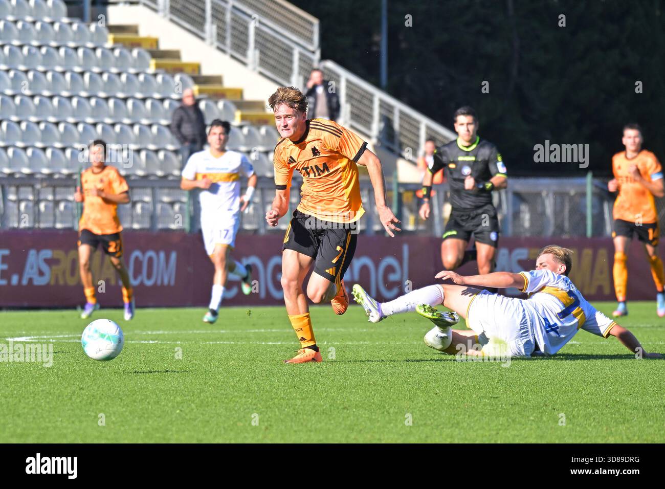 Mattia Della Rocca (AS Roma) during the match of Primavera 1 Italian ...