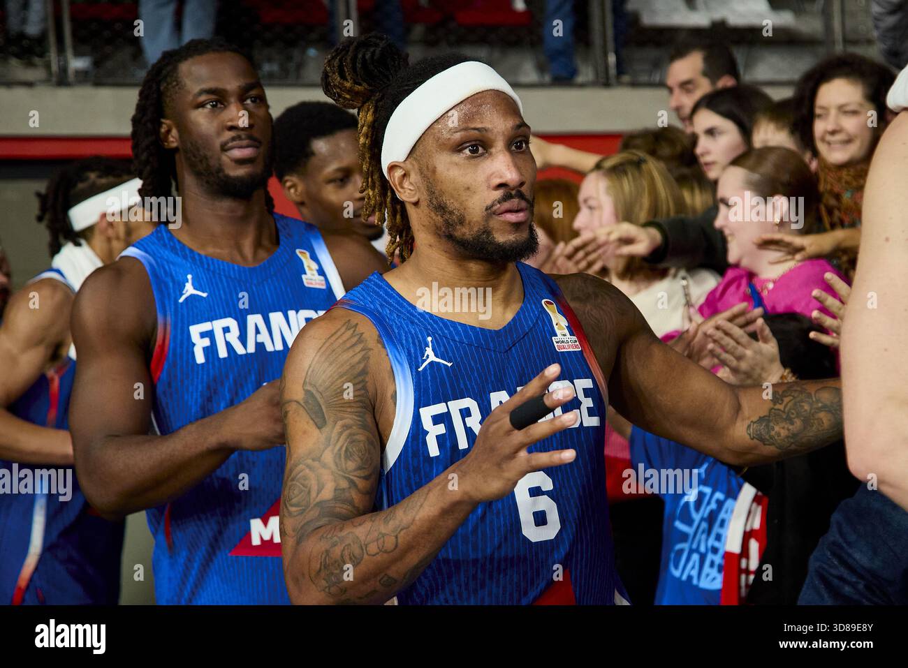 Andrew ALBICY (6) of France during the FIBA Basketball World Cup 2027 ...