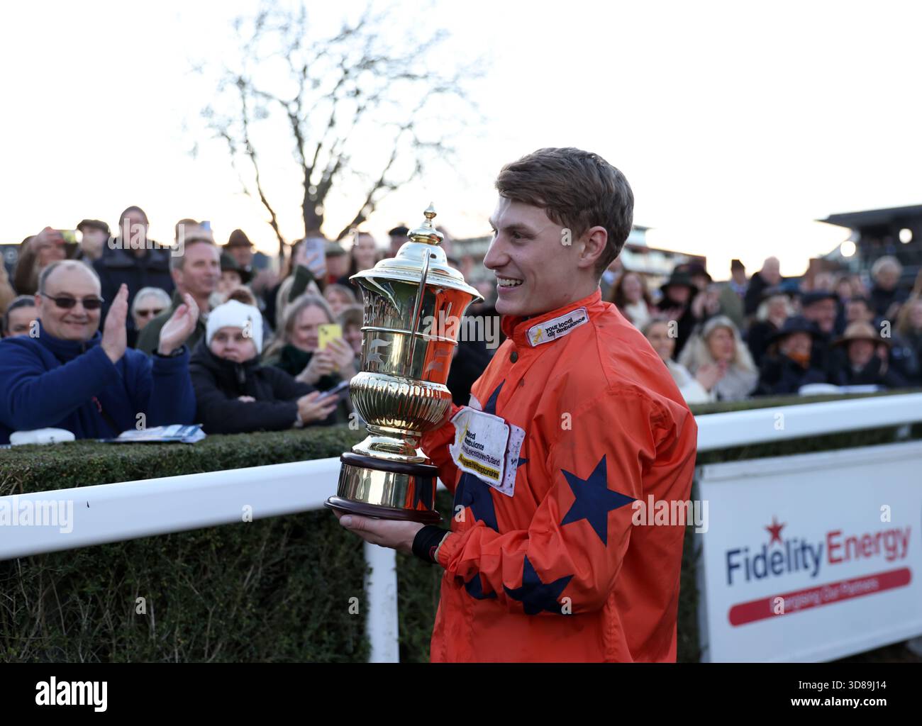 Tristan Durrell after winning the Coral Gold Cup Handicap Chase on ...