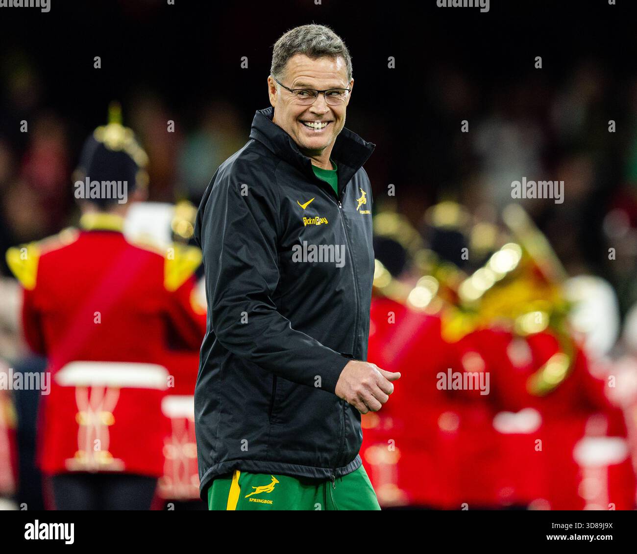 Rassie erasmus springboks rugby hi-res stock photography and images - Alamy