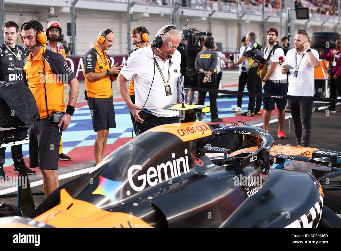BAUER Jo, FIA Formula One Technical Delegate, portrait inspects the ...