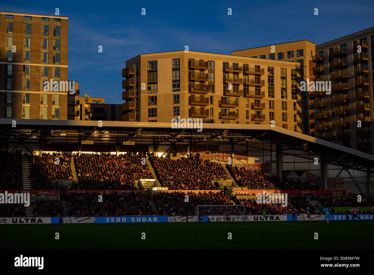 General view inside Gtech Community Stadium during the Premier League ...