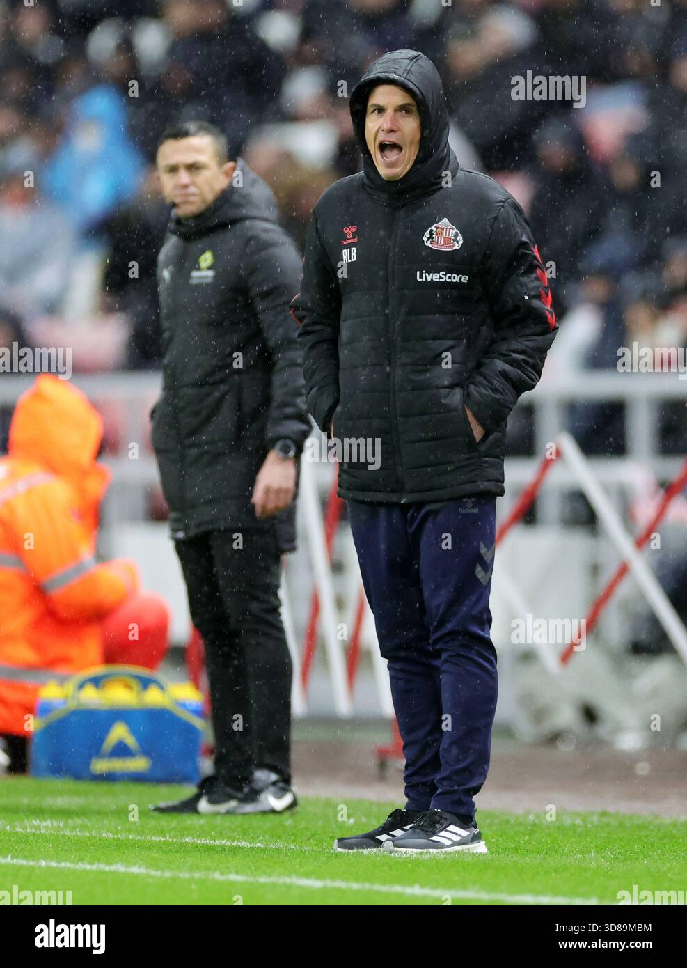 Sunderland manager Regis Le Bris during the Premier League match at the ...