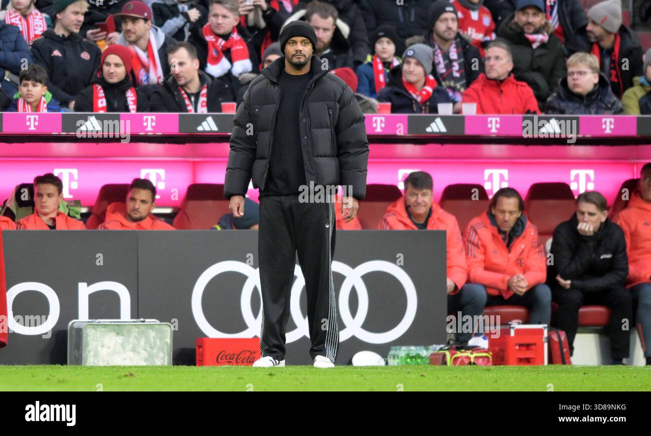 Trainer Vincent Kompany (Bayern) Munich, November 29, 2025, Football ...