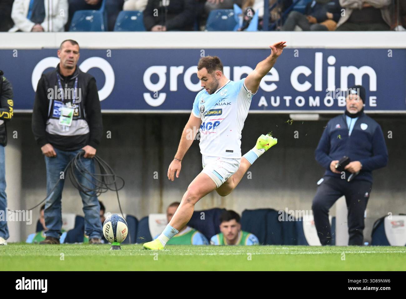 Joris Segonds of Bayonne during the Top 14 match between Bayonne and ...
