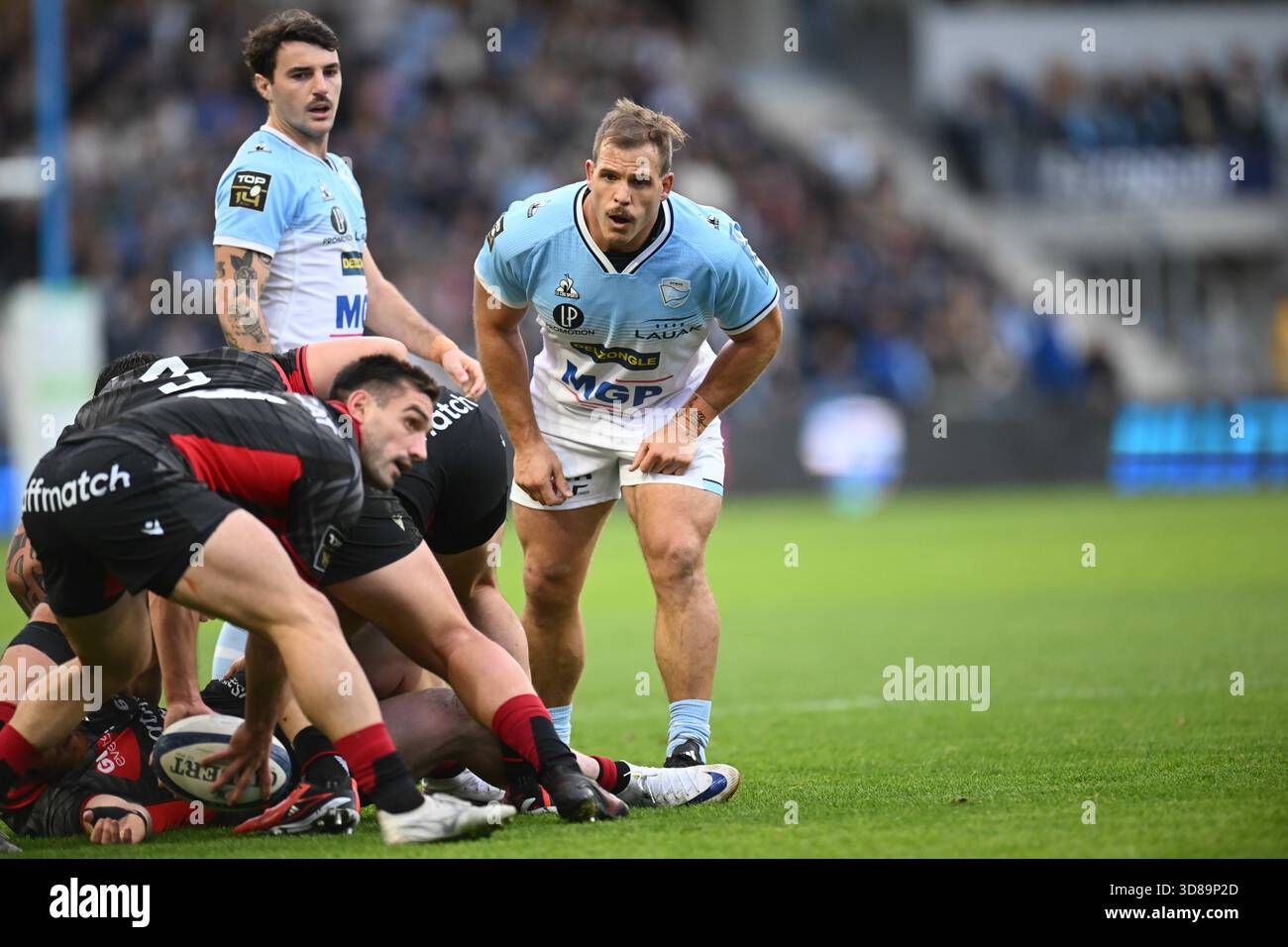 Facundo Bosch of Bayonne during the Top 14 match between Bayonne and ...