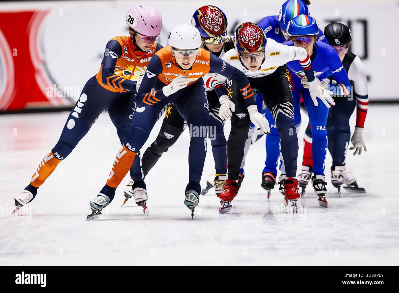 DORDRECHT – (l-r) Zoe Deltrap (NED), Selma Poutsma (NED) during the ...